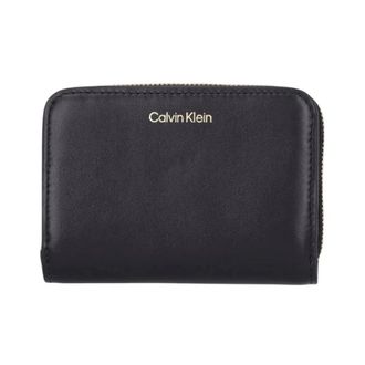 Calvin Klein Leder-Rei&szlig;verschlussetui mit Innentaschen - - Accessories - Damen - Schwarzk - ONE SIZE