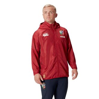 Canterbury Of New Zealand British And Irish Lions 2024 Regenmantel f&uuml;r Herren (Rote Dahlie)