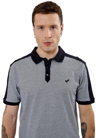Kaporal Kaporal Herren Cleo Polohemd, Weiß/Weiß, XXL
