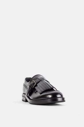Churchs Womens Derbies Piper En Cuir De Veau Poli Noir Black Flat Shoes