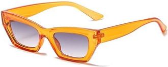 Generic Lunettes De Soleil Dext&eacute;rieur For Hommes, Monture Petite, For Les Vacances Et D&eacute;placements(Orange)