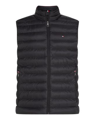 Tommy Hilfiger Steppweste mit Logo-Stickerei in