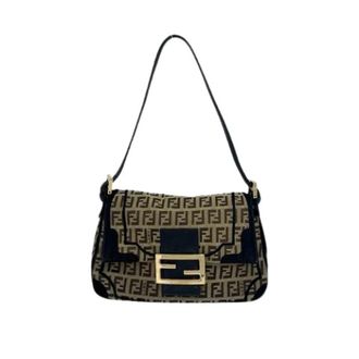 Fendi Pre-owned Sac bandouli&egrave;re en toile Zucchino - Femme - Pre-owned - Brun - Taille: ONE Size