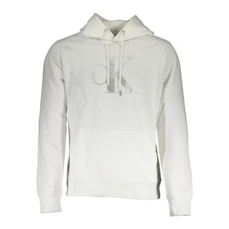 Calvin Klein Bio-Baumwoll Kapuzenpullover - - Sweatshirts & Hoodies - Herren - Wei&szlig; - 2XL