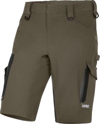 Uvex suXXeed Craft Bermuda - Kurze Arbeitshose - Herren Arbeitsshorts mit Stretch - Größe 66