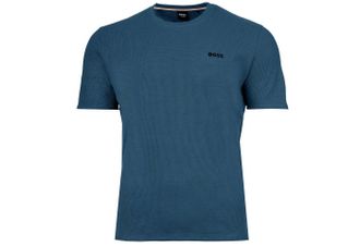 BOSS T-Shirt Herren T-Shirt 1er Pack Baumwolle Waffle T-Shirt (Packung, 1er Pack)