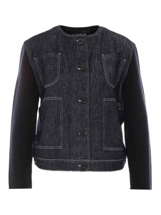 Fabiana Filippi Veste Casual - Bleu