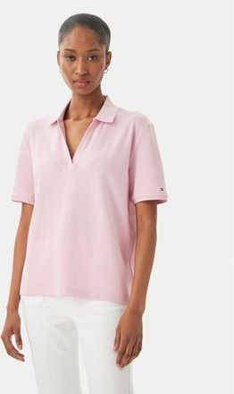 Tommy Hilfiger Poloshirt WW0WW48720 Hellrosa Relaxed Fit
