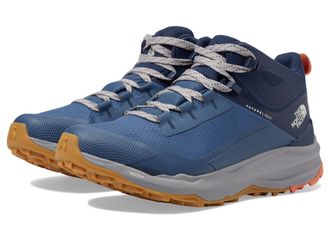 The North Face Damen Vectiv Exploris 2 Mid Futurelight Sneaker, Shady Blue Summit Navy, 37.5 EU