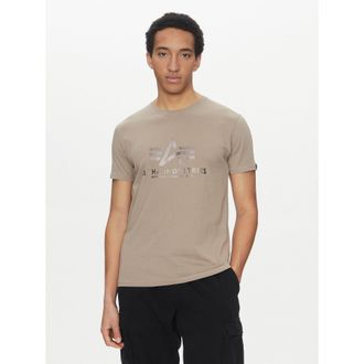 Alpha Industries Alpha Industries T-Shirt Basic 100501 Beige Regular Fit