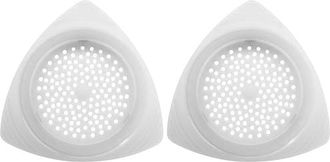 Fackelmann Fackelmann Abtropfsieb f&uuml;r Konserven, Seiher f&uuml;r Dosen, Abgie&szlig;hilfe f&uuml;r Einmachgl&auml;ser (Farbe: Wei&szlig;), Menge: 1 St&uuml;ck, 10.5 x 10.5 x 3.5 cm (Packung mit