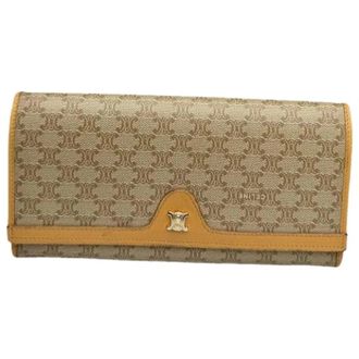 Celine Pre-owned Vintage Geldb&ouml;rse - - Pre-owned - Damen - Beige - ONE SIZE