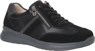 Ganter Herren Harald-H Sneaker, Schwarz, 44.5 EU Weit