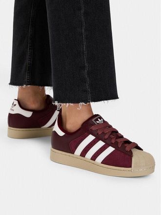 adidas Sneakers Superstar II KJ9949 Dunkelrot