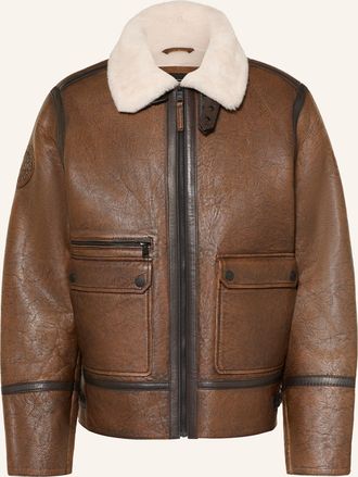 Camel Active Camel Active Lederjacke beige