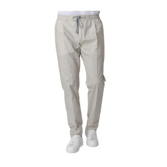 Pantaloni Torino Pantalon &agrave; rayures blanches et beiges - - Trousers - Herren - Beige - S