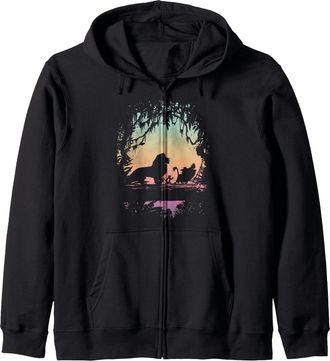 Disney Der K&ouml;nig der L&ouml;wen im Dschungel-Trio mit Farbverlauf Kapuzenjacke