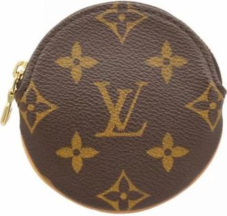 Louis Vuitton unisex, Pre-owned, Brun, Taille: ONE Size Portefeuille en tissu Pre-owned