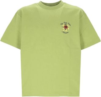 Dr&ocirc;le de Monsieur Homme, Tops, Vert, Taille: S Le Slogan Rose T-Shirt