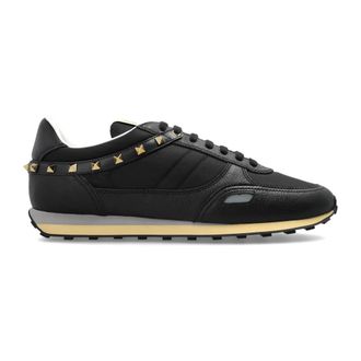 Valentino Garavani Nieten-Sneaker - - Shoes - Herren - Schwarzk - 44 EU