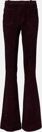 Stouls Schlaghose Laurent aus Veloursleder