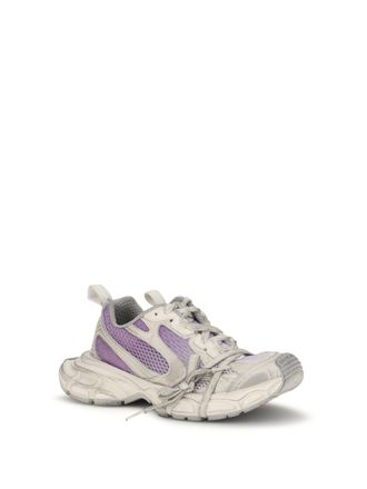 Balenciaga Womens 3xl Gradient Sneakers Blk-Grey-White Blk/grey/white