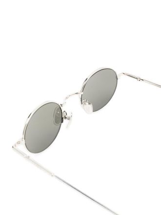 Chlo&eacute; Round-Frame Silver-Tone Sunglasses - Silver