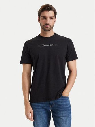 Calvin Klein T-Shirt LV04LH802G Schwarz Regular Fit