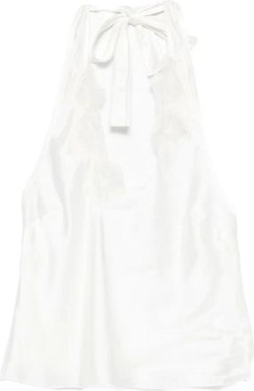 Sir. Sir., Femme, Tops, Blanc, Taille: 40 FR Haut dos nu sans manches
