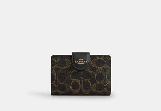 Coach Mittelgro&szlig;es Portemonnaie Aus Loved-Signature-Canvas Mit Rundumrei&szlig;verschluss