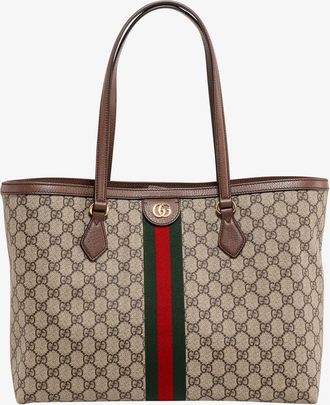 Gucci Coated canvas Ophidia shopping bag with Supreme GG fabric - GUCCI - gender_Woman