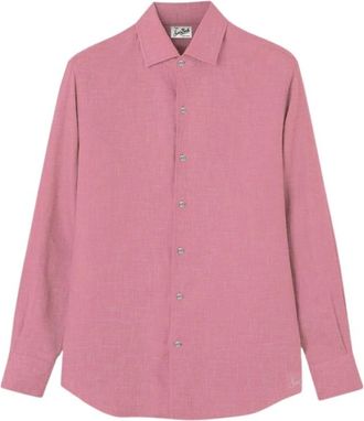 Saint Barth Homme, Chemises, Rose, Taille: XL Raphael Shirt