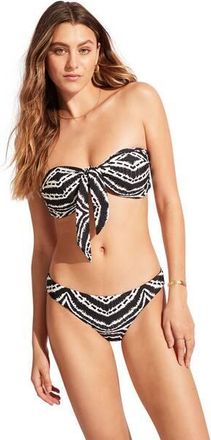 Seafolly Damen Bikinihose Zanzibar Reversible Hipster
