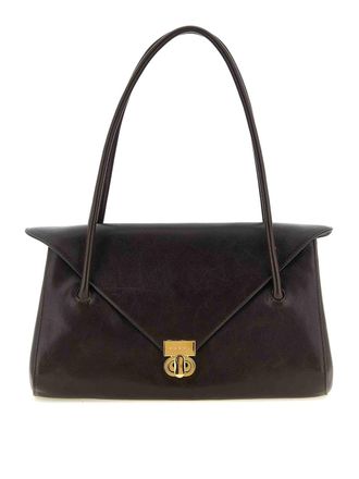 Marni Sac Port&eacute; &Eacute;paule - Marron