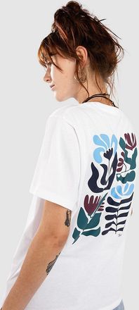Iriedaily Square Flowers T-Shirt white