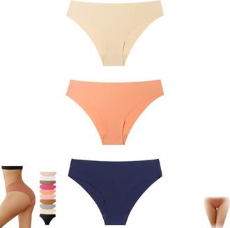 Generic Sous-v&ecirc;tements sans bout de chameau pour femme, r&eacute;sistant &agrave; la transpiration, respirant, confortable, sans couture, sous-v&ecirc;tements invisibles en soie 