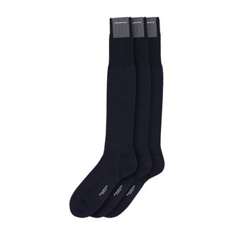 Ermenegildo Zegna Homme, Accessoires, Bleu, Taille: 45 EU Lot de 3 Chaussettes