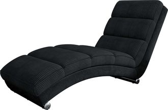Mirjan24 Relaxliege Holiday Cord, Polstersessel Loungesessel Liegesessel Farbauswahl Relaxsessel Modern Wohnmöbel (Kronos 07 + Poso 135)