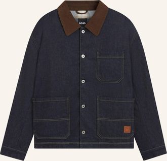 HUGO BOSS Casual Jacke C-Ironhide blau