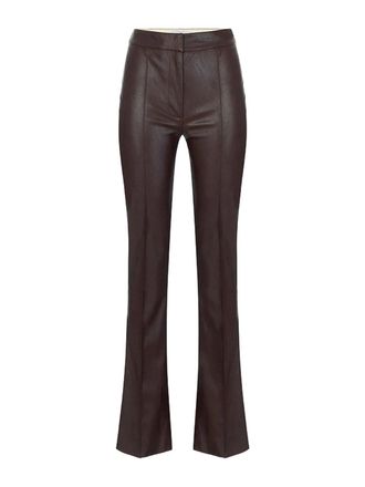 Elisabetta Franchi Pantalons D&eacute;contract&eacute;s - Marron