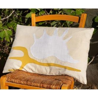 Aurélie Benoit Housse de coussin Aurélie Benoit - Multicolore - Lin - Designer Aurélie Benoit