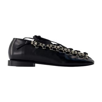 Toga Archives Femme, Chaussures, Noir, Taille: 39 EU Aj1452 Leather Shoe