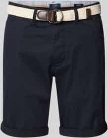 Mc Neal Slim Fit Bermudas mit G&uuml;rtel