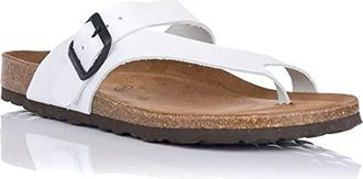 Inter-Bios Sandales plates INTERBIOS 7119 Blanc, blanc, 39 EU