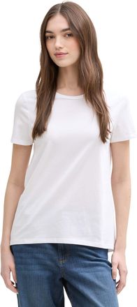 Tom Tailor T-Shirt mit Logo-Print, Sky Captain Blue, XL