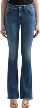 Replay Femme, Jeans, Bleu, Taille: W33 L32 Flared Jeans
