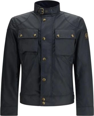 Belstaff Homme, Vestes, Bleu, Taille: 2XL Cotton Tailored Trench Coat
