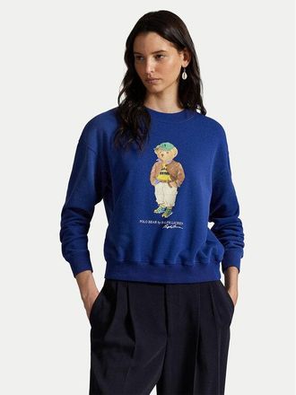 Polo Ralph Lauren Sweatshirt 211971736001 Blau Relaxed Fit