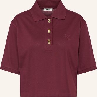 Sandro Sandro Piqu&eacute;-Poloshirt rot
