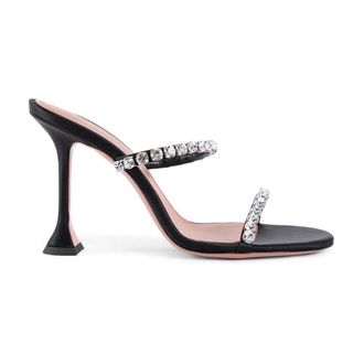 Amina Muaddi Femme, Chaussures, Noir, Taille: 36 EU Gigi Slipper 95